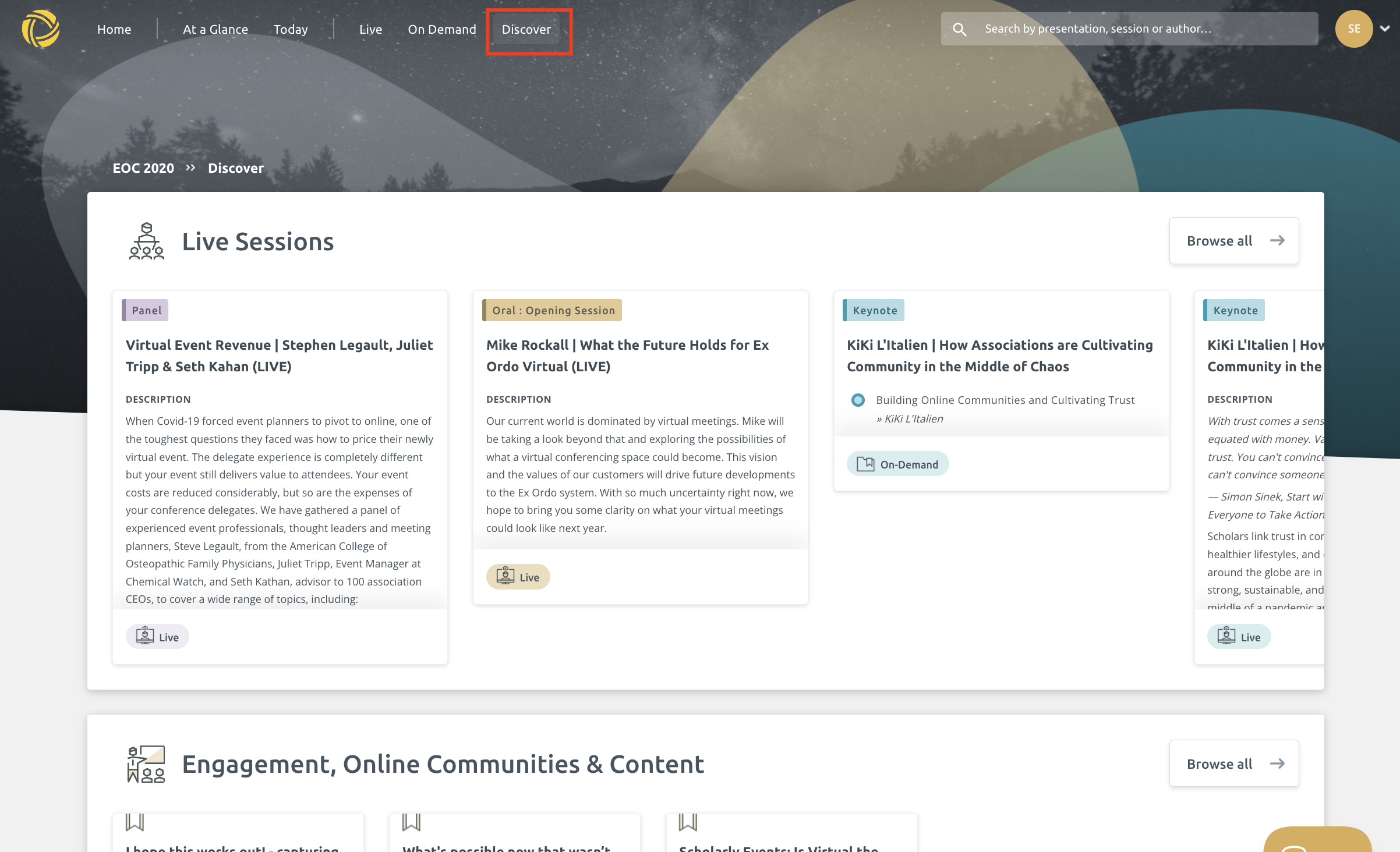 How to create and customise your Discover Page
