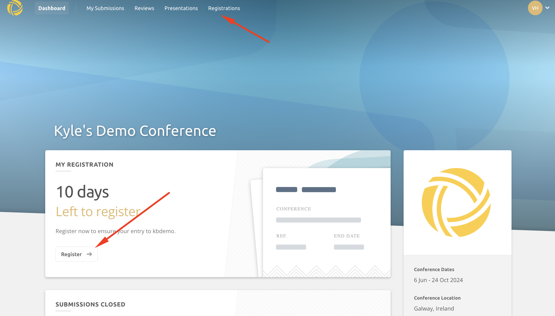 Register for the conference