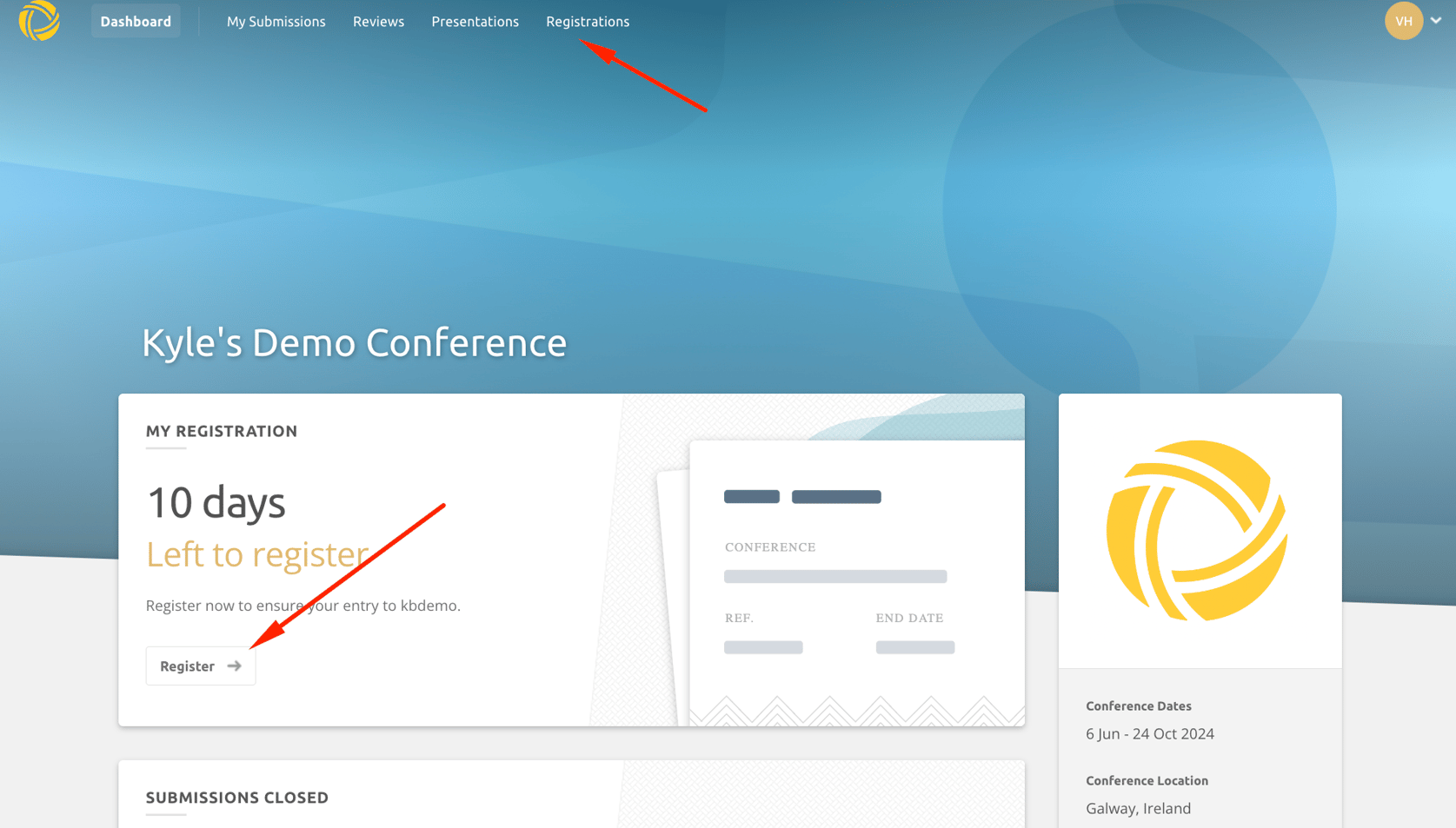 Register for the conference
